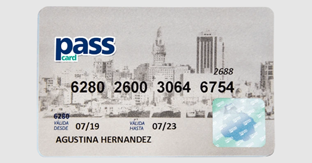 Tarjeta Passcard